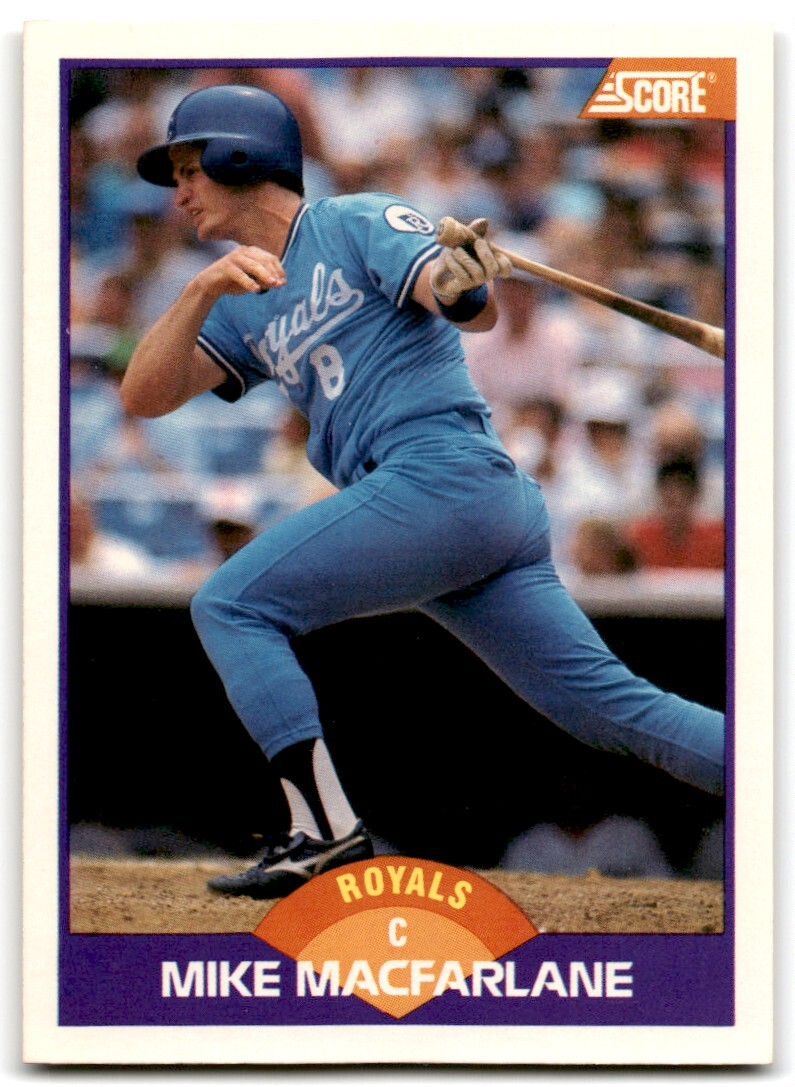 1989 Score Mike Macfarlane Rookie Kansas City Royals #319 | eBay
