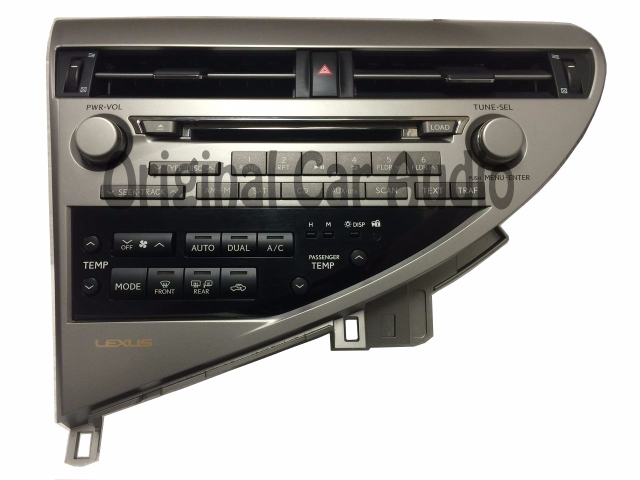 LEXUS RX350 RX450H AM FM SAT Radio 6 Disc Changer MP3 CD Player AP1833 ...