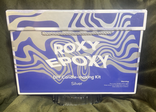 Roxy Epoxy DIY Candle Making Kit Silver Complete Supplies -NEW Sealed ...