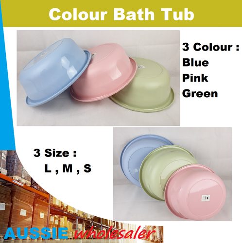 Bath Tub Basin L M S Humongous Tub QUADRANT Storage Plastic Container ...