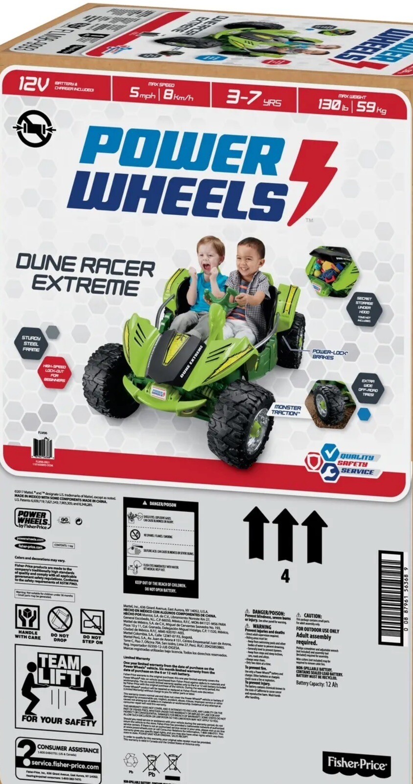 Power Wheels Dune Racer Extreme Ride On Vehicle - Green for sale online ...