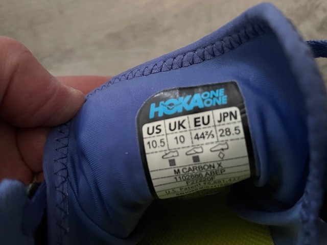 HOKA CarbonX Running Shoes - Mens Size 10.5 D | eBay