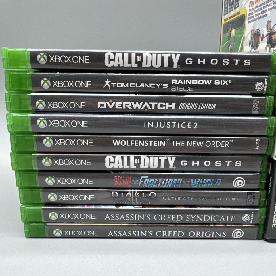 Lot Of 29 Video Games Xbox One 360 PS1 PS2 PS3 GameCube DS Assorted ...