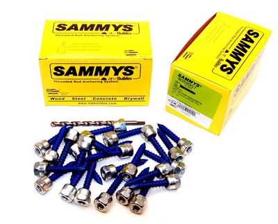 (25) Sammys 3/8-16 x 1-3/4 Threaded Rod Hanger for Concrete 8059957 | eBay