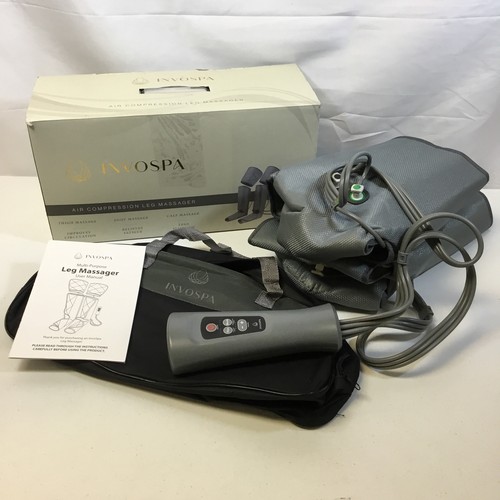 InvoSpa HY-1117 Gray Multi-Purpose Air Compression Leg And Calf ...