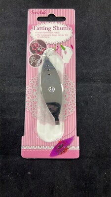 Metal Tatting Shuttle with Bobbin which is removable - Large capacity ...
