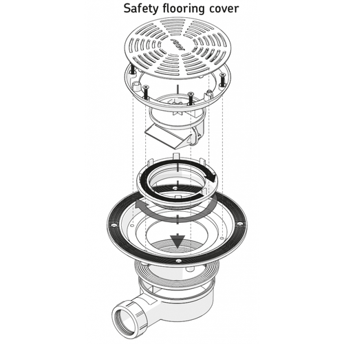 AKW Tuff Form Shower Former Tray, Wet Room Walk In Base, All Size ...