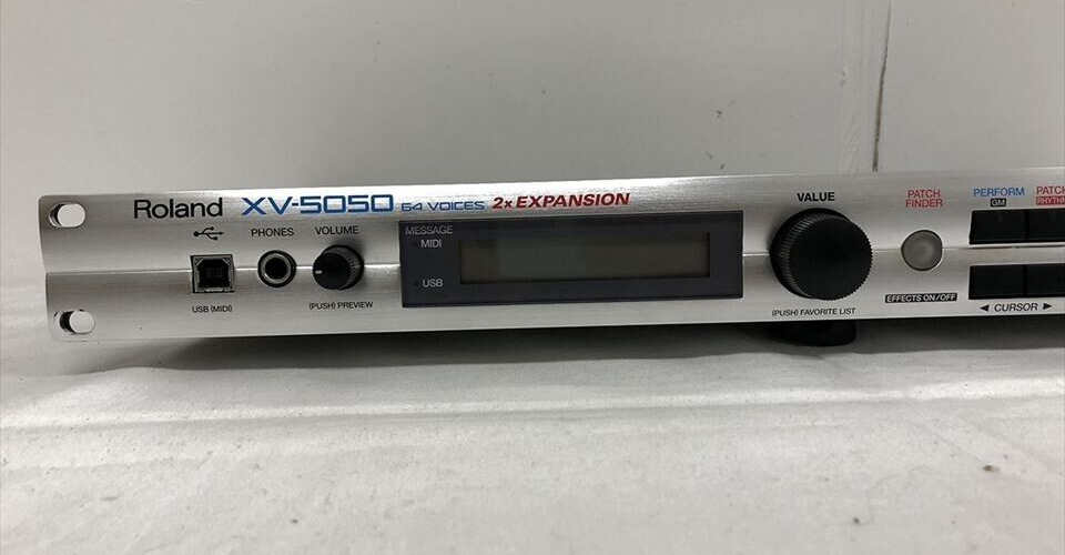 Roland XV-5050 64-Voice Synth Module | eBay