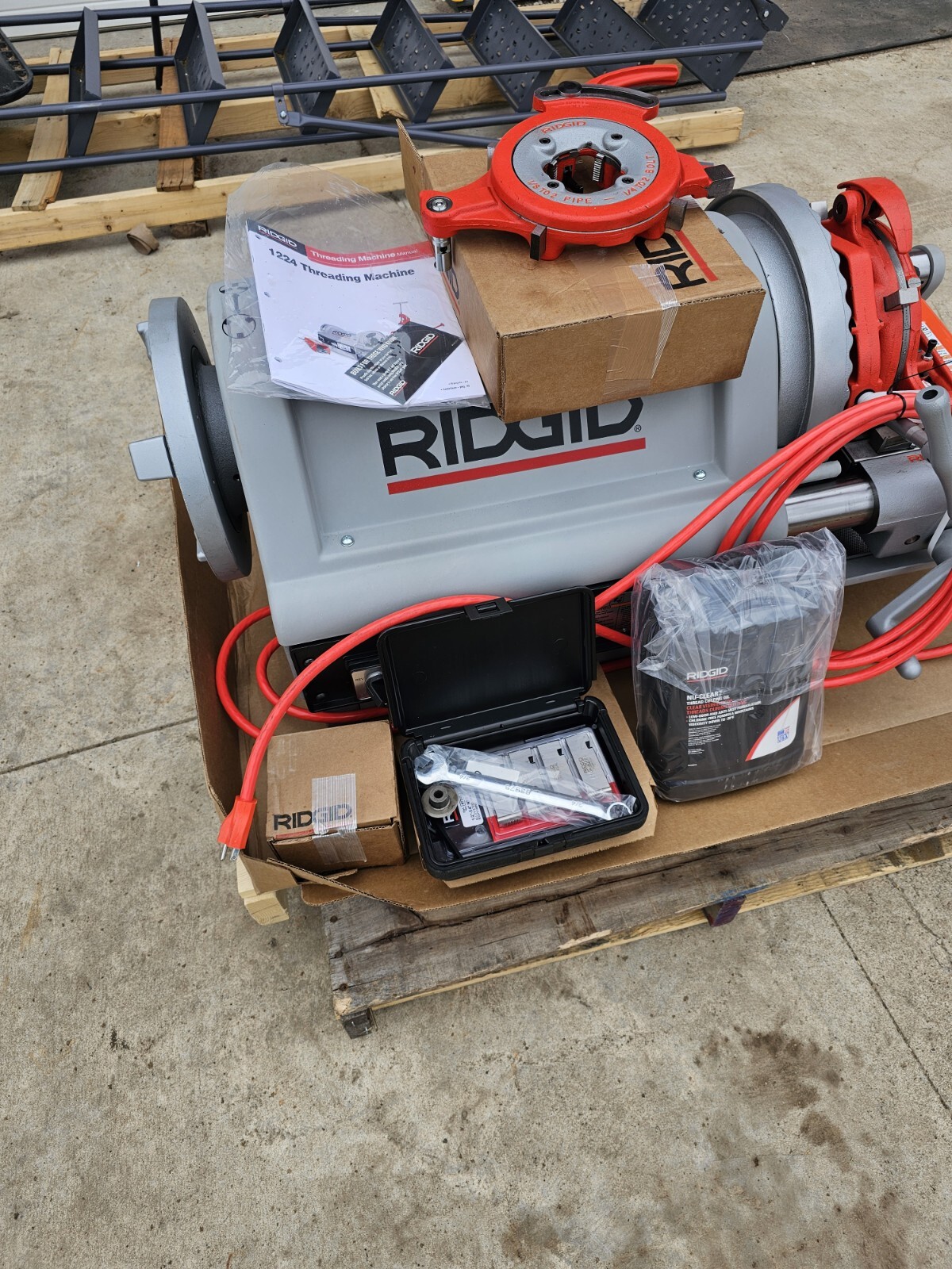 RIDGID 1224 Threading Machine for sale online | eBay