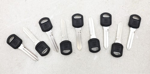 NEW OEM GM Ignition Key Blank Set of 9 26053314 Chevrolet Pontiac Buick ...