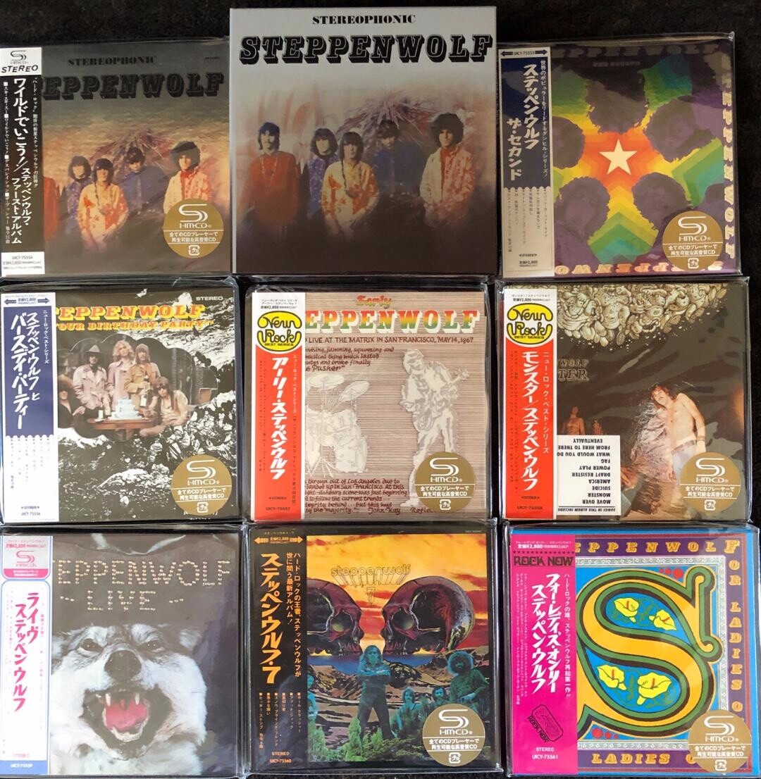 STEPPENWOLF complete SHM-CD set with Disk Union promo box - authentic ...