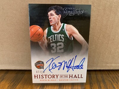 Kevin McHale Autographed 2014 Panini Signatures History of the Hall NBA ...