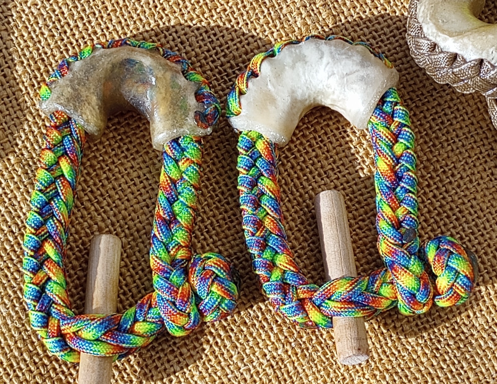 FruityPebbles 8 Plait w/Ridge Braid Lace Pryor Braided ParaCord Hondo ...