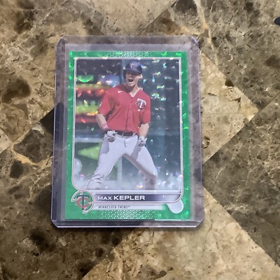 2022 Topps Series One Green Foil Max Kepler #221 /499 Minnesota Twins B ...