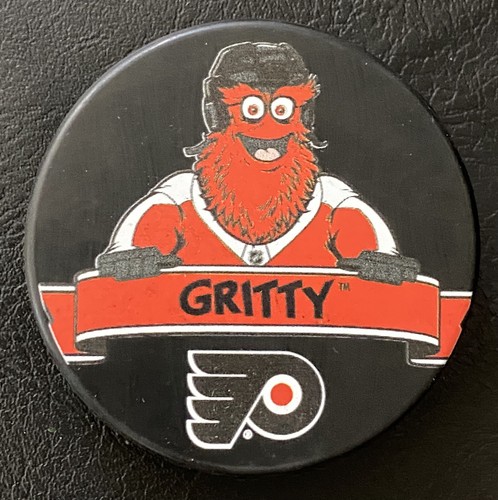 PHILADELPHIA FLYERS GRITTY MASCOT SOUVENIR PUCK | eBay