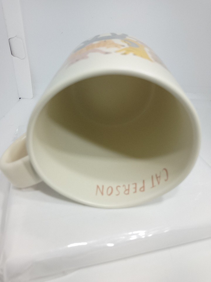 CAT PERSON COFFEE MUG. CAT PERSON MUG. CAT LOVERS DECO MUG. B344 | eBay