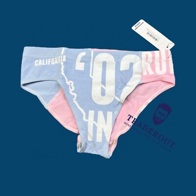Rufskin Men powder blue pink silkscreen Yoyo sporty brief underwear ...