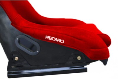 RECARO Full Bucket Seat Side Protector Red x2 Sets | Suede | Full Set ...