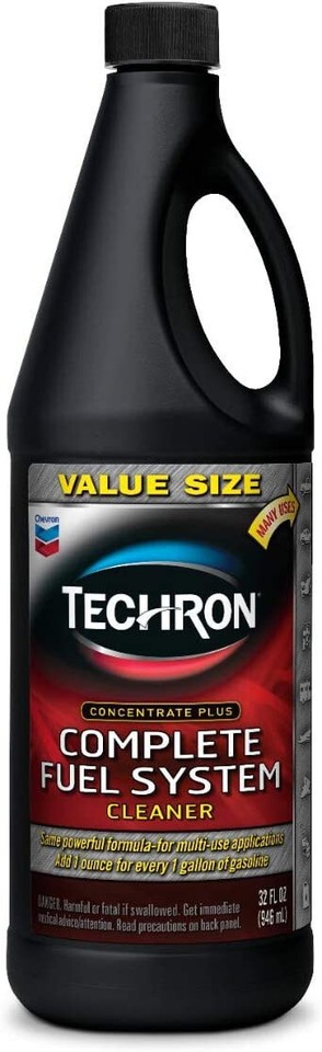 Chevron Techron Concentrate Plus Fuel System Cleaner Select Size 10,12 ...