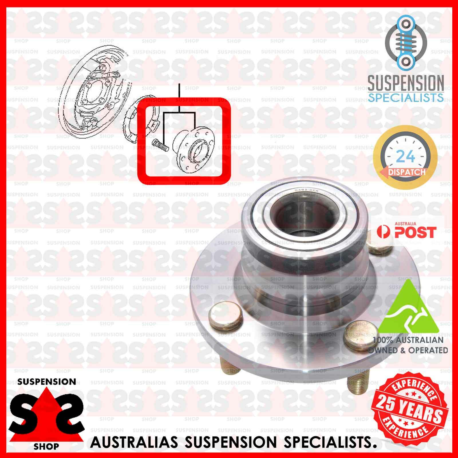 Rear Axle Wheel Hub Suit MITSUBISHI Lancer 1.5 (CB2A) LANCER V (CB_A ...