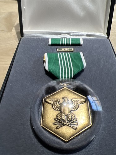 Original US Army Commendation Medal ARCOM 3 Pc Cased Set (lapel, ribbon ...