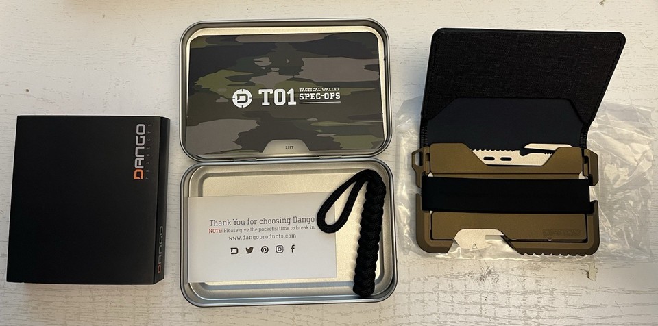 DANGO PRODUCTS - T01 TACTICAL™ BIFOLD WALLET - SPEC-OPS - DTEX BURNT ...