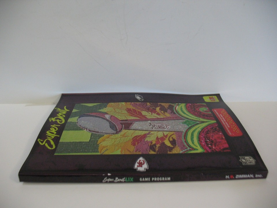 Super Bowl 59 Official Program Chiefs vs Eagles NEW WITH SMALL ...