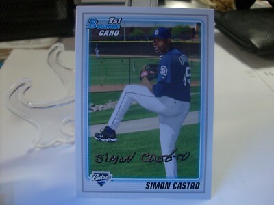 2010 Bowman Prospects #BP48 - Simon Castro - San Diego Padres 10-840 | eBay
