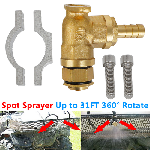ATV Boomless Sprayer Nozzle w/ Mounting Kit Spot Sprayer to 31FT Garden ...