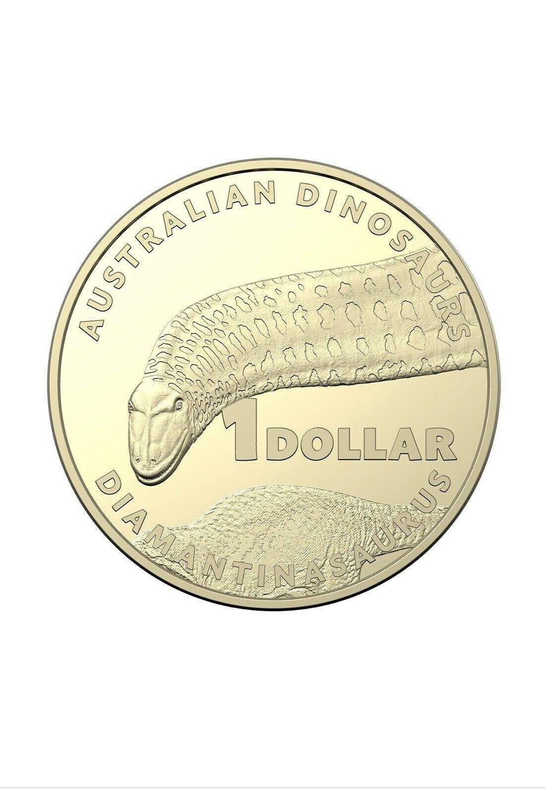 ⭐️ 2022 | Australian $1 COIN | Dinosaurs DIAMANTINASAURUS 🦕 Circ | Rare ...