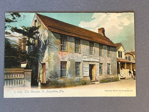 Florida, FL, St. Augustine, Rotograph, The Museum, Vedder Collection ...