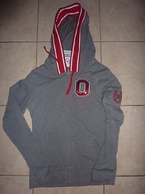 VICTORIAS SECRET PINK RARE BLING OHIO STATE FULL ZIP HOODIE NWT | eBay