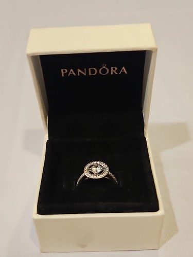 Authentic Pandora Vintage Allure Ring Marked 925 ALE 56 Size 4.25 | eBay