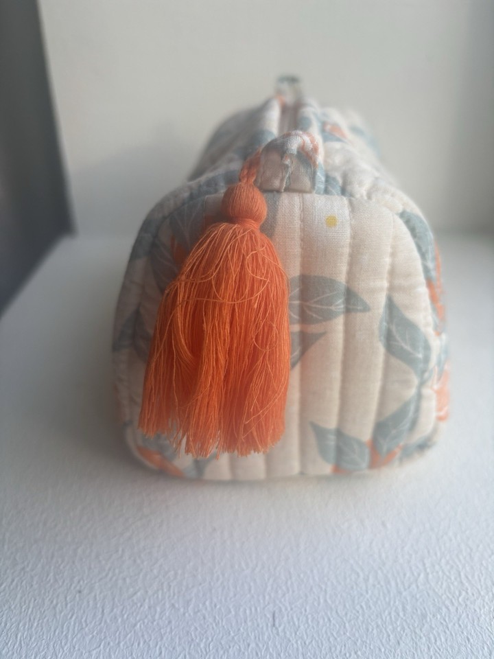 Fat Face Quilted Wash Bag Make Up Bag | eBay UK