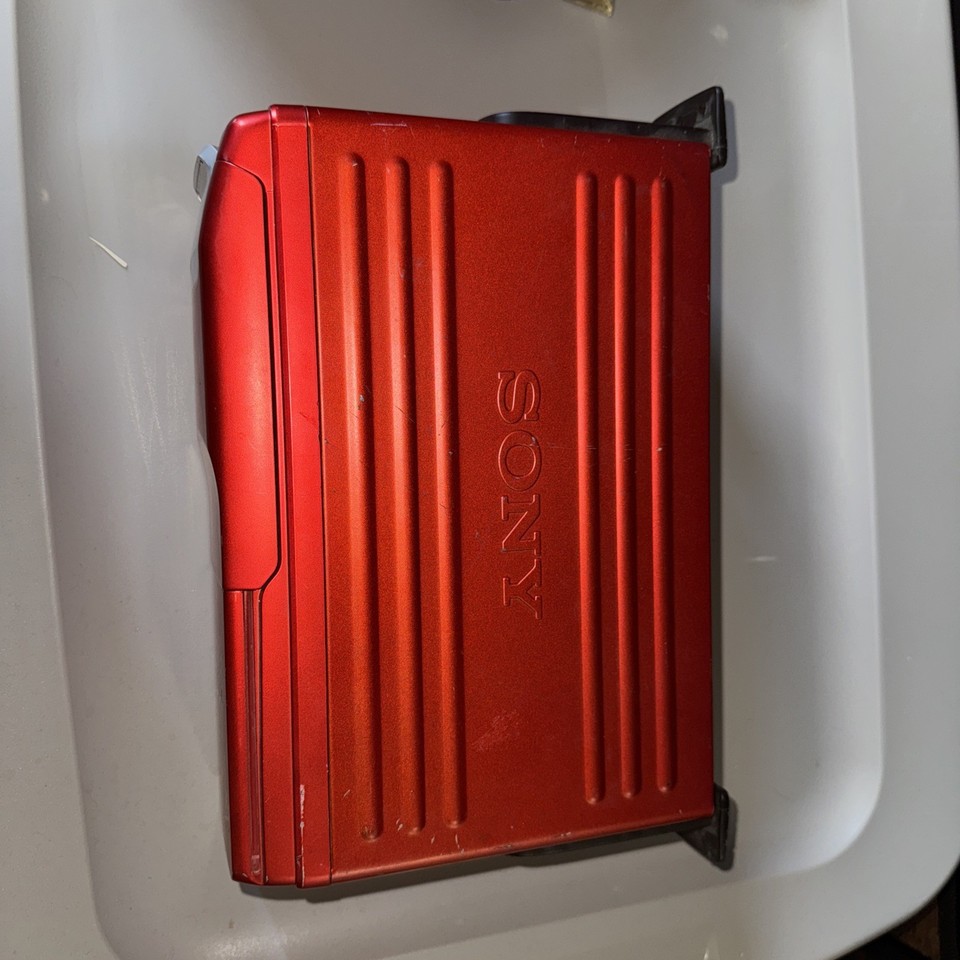 Sony Red Xplod CD Changer 10-Disc Custom File CDX-737 Red Car Audio ...