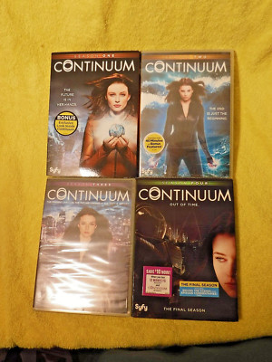 BRAND NEW/SEALED 4 DVD SETS, SUPER RARE CONTINUUM COMPLETE 4 SEASON SET ...