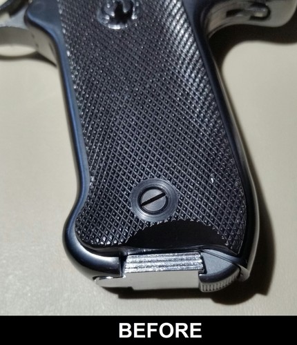 Volquartsen Black Extended Magazine Release Ruger Mark 1 2 3 MK I II ...