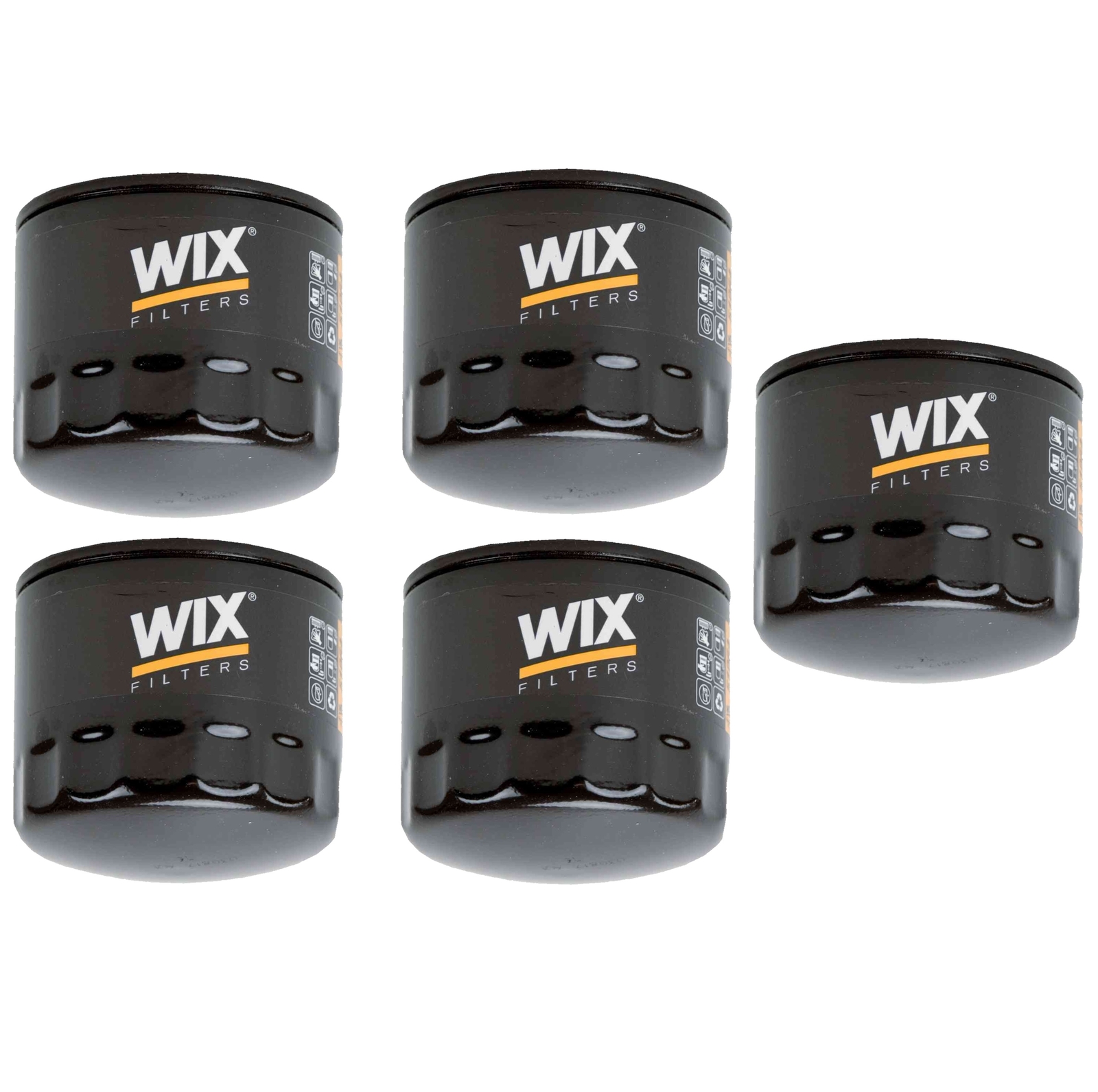 Wix 51064 Engine Oil Filter Set (Spin-On) (5 Pieces) | eBay