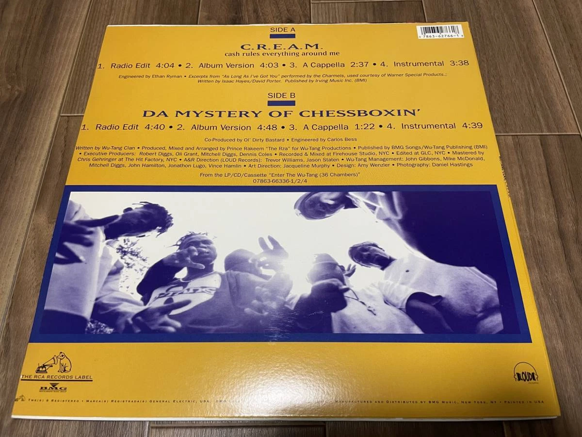 Wu Tang Clan Cream Album