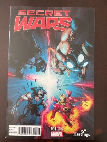Secret Wars #1 Maxi-Series (Marvel, 2015) vf/vf+ Hastings Portacio ...