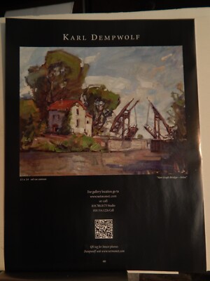 KARL DEMPWOLF / KENN BACKHAUS ART PIECES VTG ORIG 2013 ADVERTISEMENT | eBay