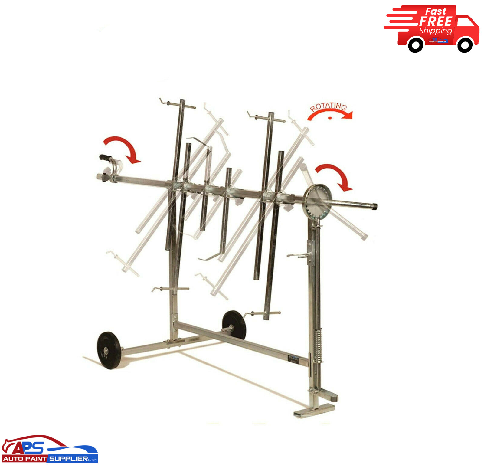 FMT1756 Large Panel Rotating Body Shop Panel Stand | eBay UK