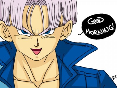 Anime dragon ball trunks briefs wallpaper text good Stitched Gaming Mat ...