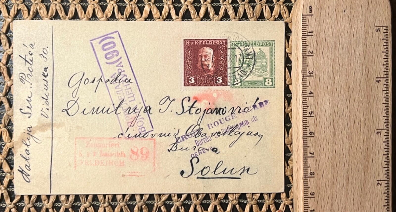 Censored Correspondence Austro-Hungary 1917.year (1.) | eBay