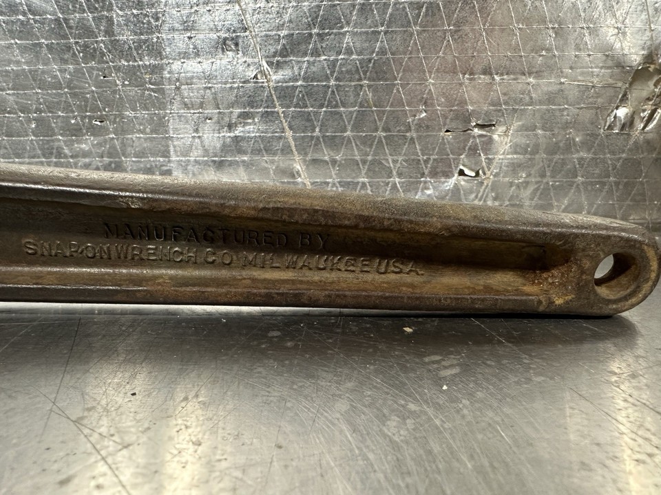 Rare 1920s Snap-On Tools Pre-Patent First Casting 5/8” Drive Push Thru ...
