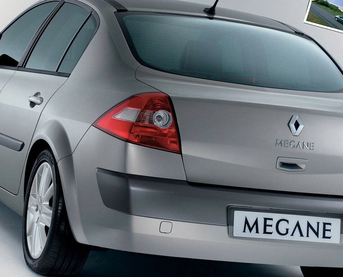 Megane 2 Logo NEW RENAULT MEGANE II PHASE 2 RIGHT HALOGEN HEADLIGHT