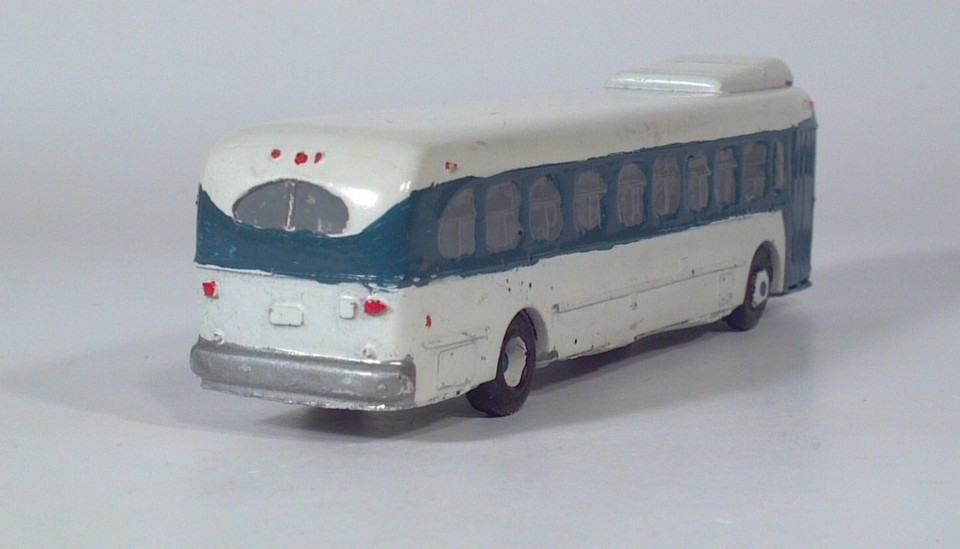 Built ACF Brill C-44 Intercity Coach Greyhound Bus 1:87HO Scale Resin ...