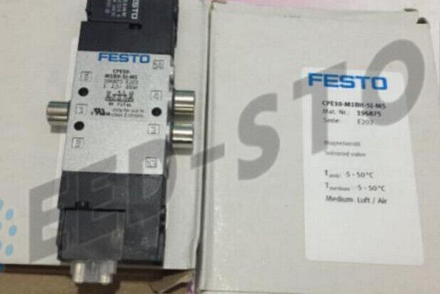 1PCS New Festo CPE10-M1BH-5J-M5 196875 Solenoid Valve | eBay