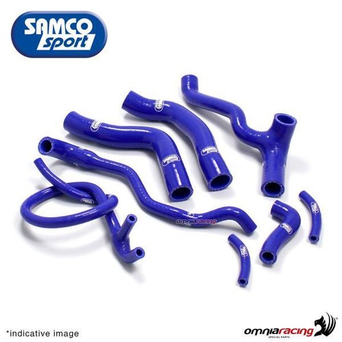 Samco hoses radiator kit color blue for Suzuki GSXR750 K6/K7/K8/K9/K10 ...
