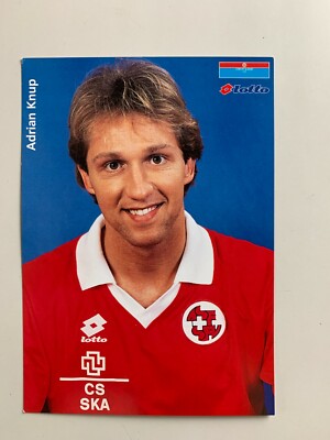 CARTE JOUEUR - EQUIPE NATIONALE SUISSE SAISON 96 - ADRIAN KNUP | eBay